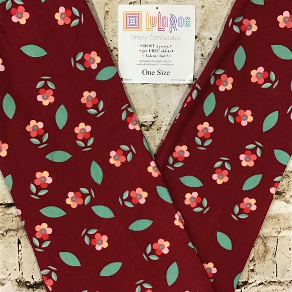 LuLaRoe | Pants & Jumpsuits | Leggings Lularoe Os Sz 2 New In Package ...